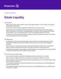 Estate Planning | Elements of a proper estate plan | Protective